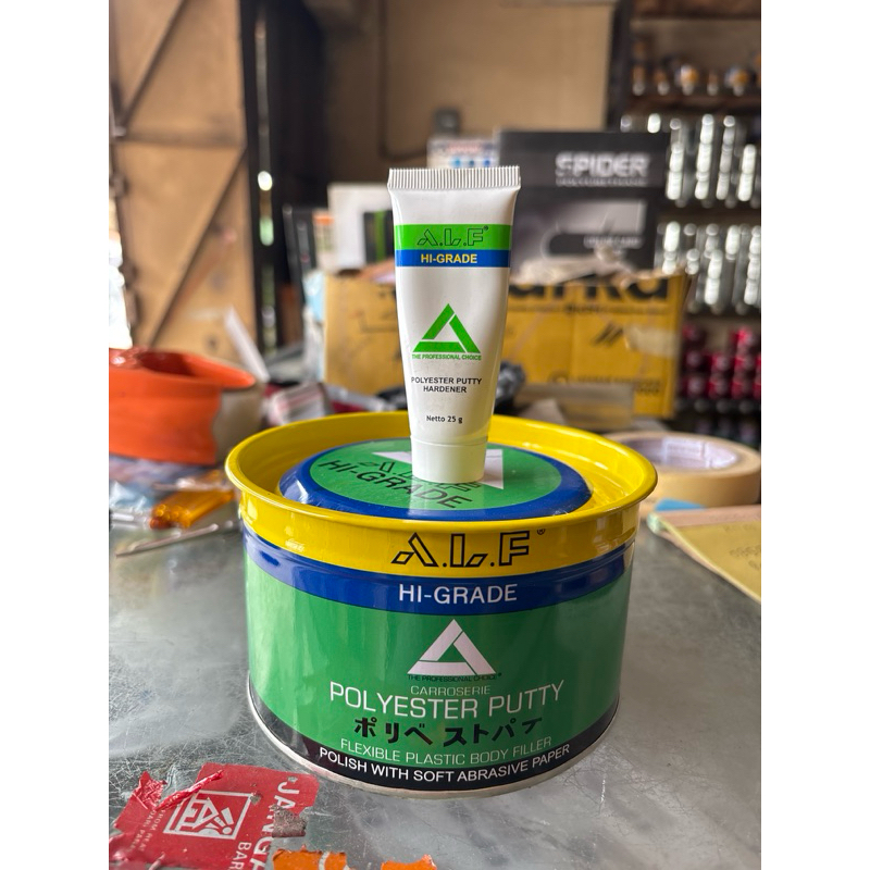 Jual Dempul Alfaglos Hi Grade Paste 1kg | Shopee Indonesia