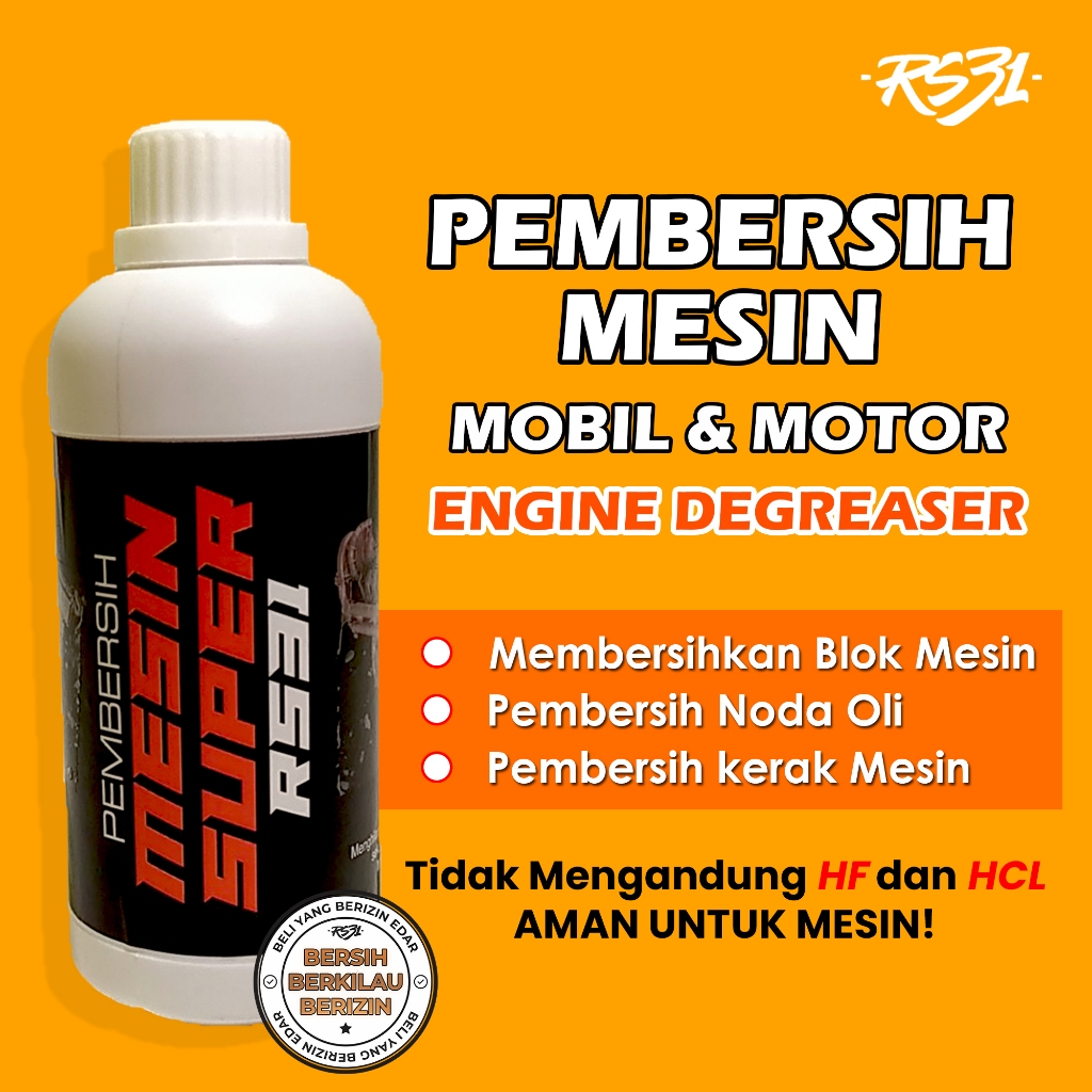 Jual Pembersih Blok Mesin (Cairan penghilang kerak mesin motor dan mobil, engine degreaser ...