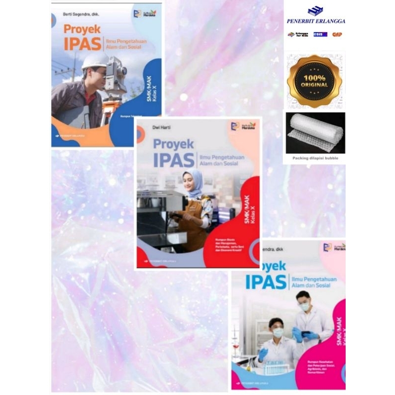 Jual PROYEK IPAS SMK/MA KLS.10/KM ERLANGGA(ORIGINAL) | Shopee Indonesia