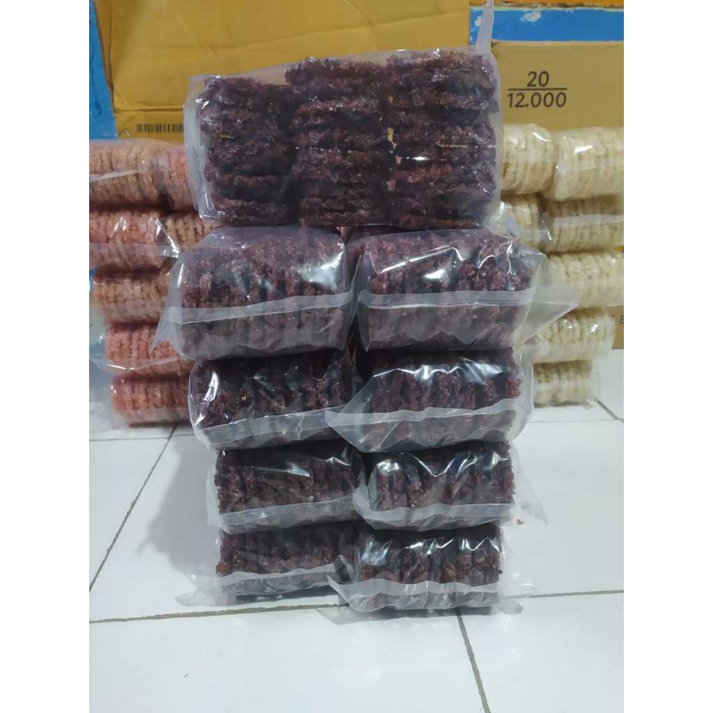 Jual RENGGINANG MENTAH ISI 30 UKURAN BESAR BERAT 500 GRAM KETAN ASLI ...