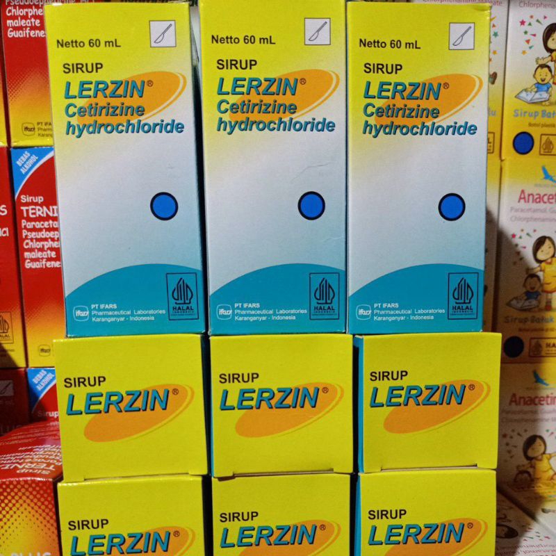 Jual Obat Alergi Lerzin Sirup | Shopee Indonesia