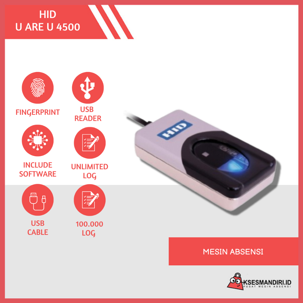 Jual U are U 4500 Bisa Mesin Reader Fingerprint | Shopee Indonesia