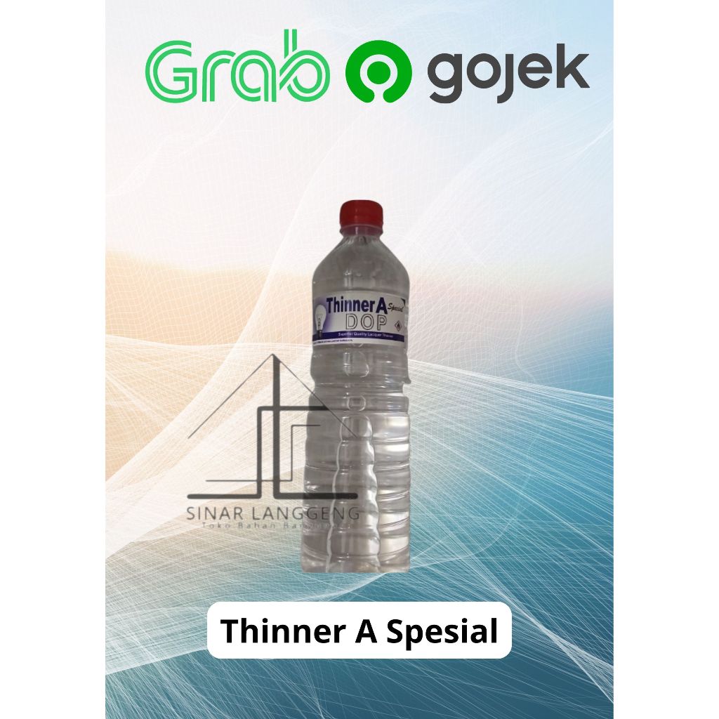 Jual THINNER A SPECIAL BOTOL 1LITER / Thiner / Tiner / Pengencer Cat Besi | Shopee Indonesia