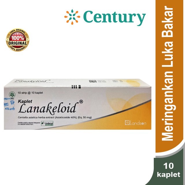 Jual LANAKELOID 1 STRIP @10`S / KESEHATAN / LUKA BAKAR | Shopee Indonesia