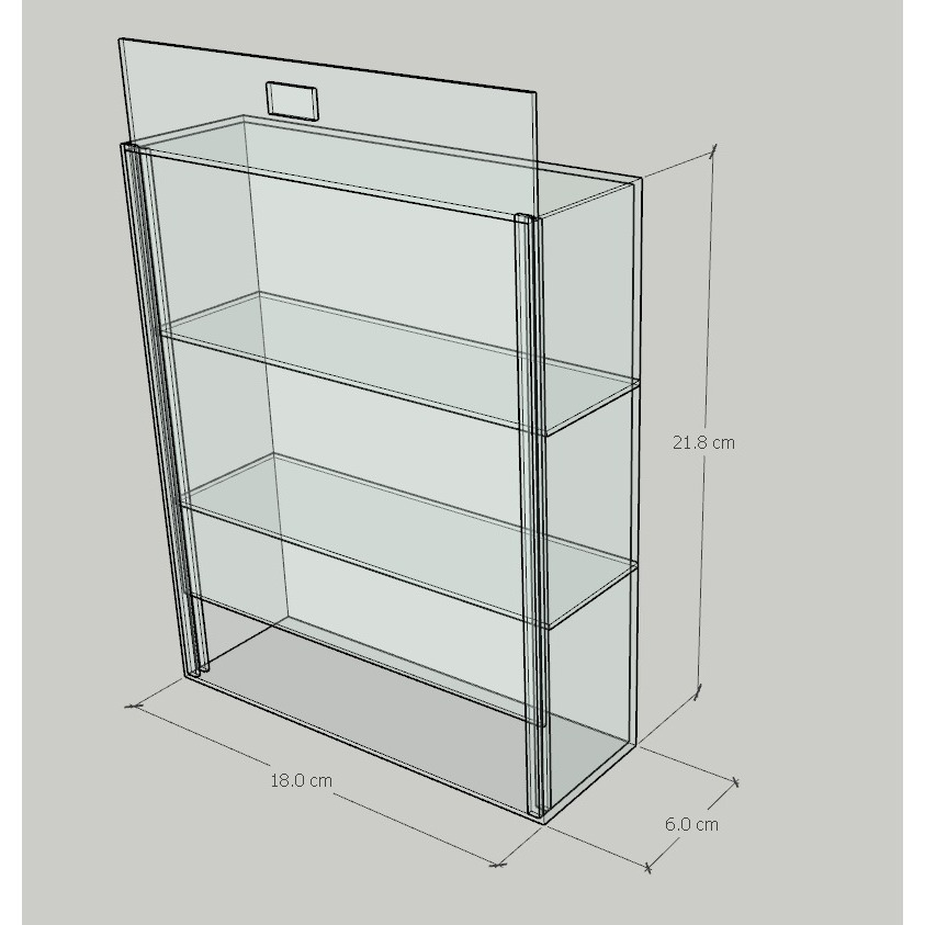 Jual Rak Akrilik Mini Tempat Brick / Rak Akrilik Serbaguna | Shopee ...