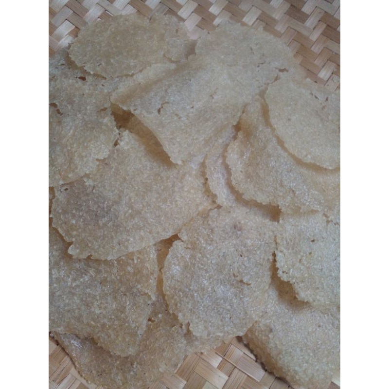 Jual Krupuk Gendar / Karak / Kerupuk Nasi Mentah Berat 1 Kilo | Shopee ...
