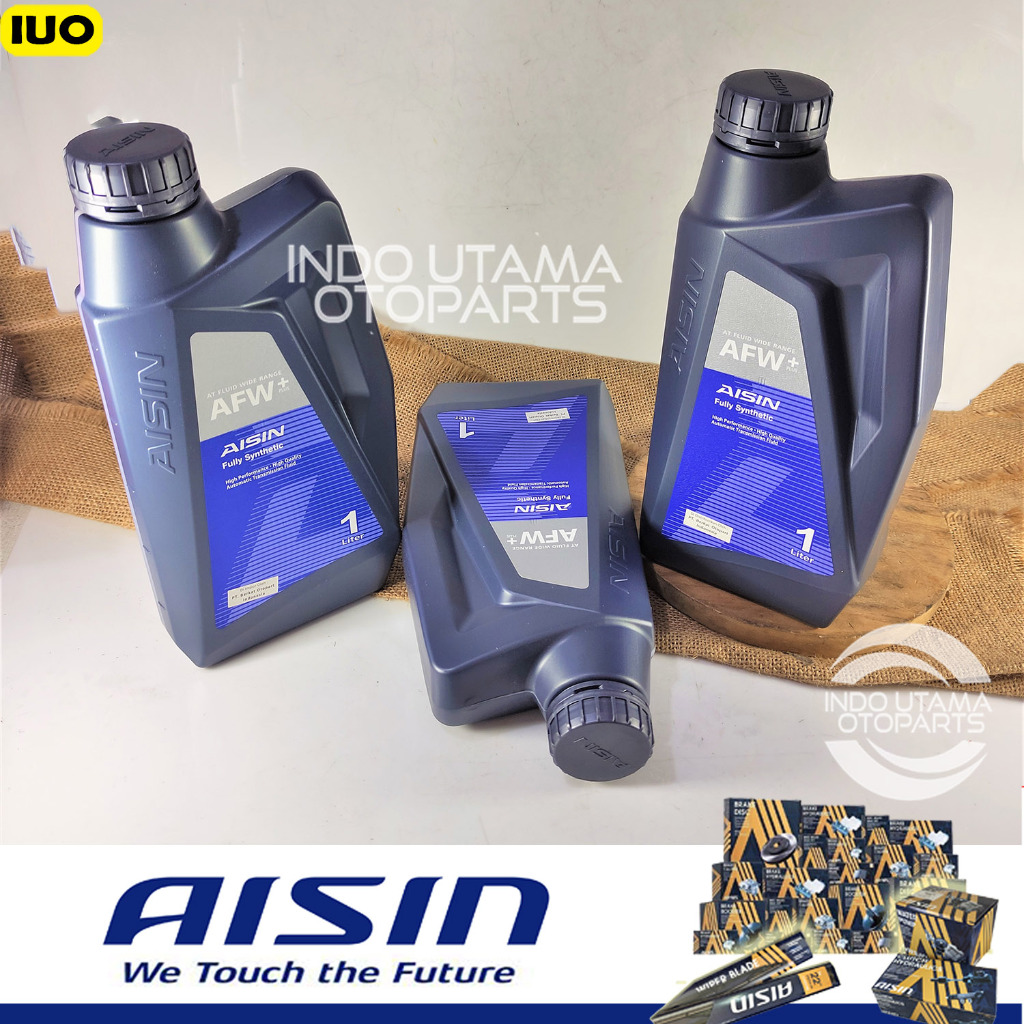 Jual Oli Aisin AFW+ ATF MULTI Auto matic Transmisi FULLY SYNTHETIC isi ...