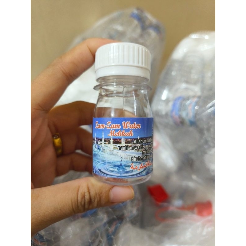 Jual Botol Zam Zam 30ml isi 25pcs|| Botol Kosong Air Zam Zam | Shopee ...
