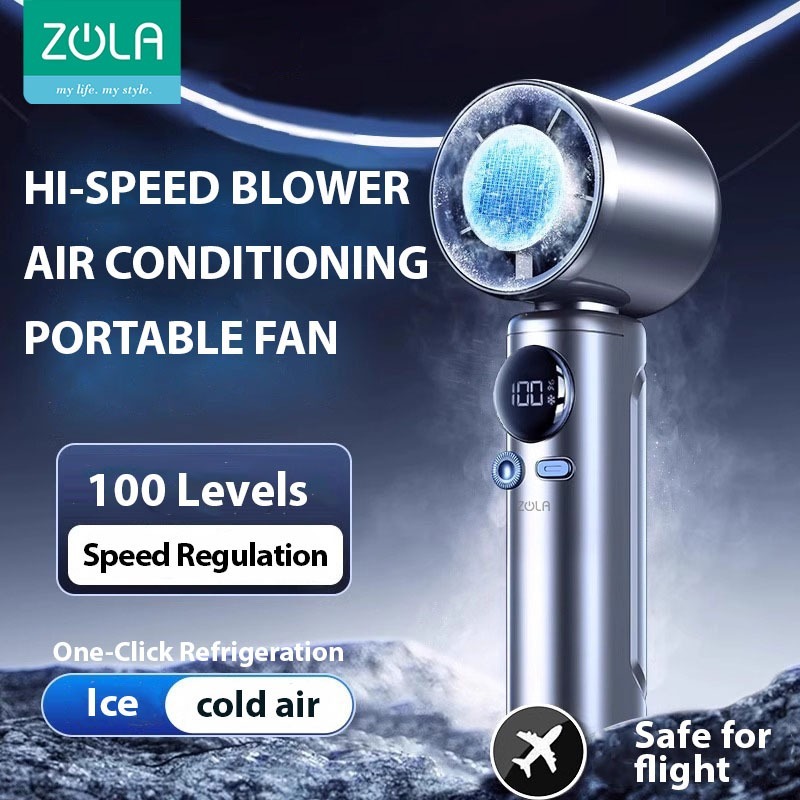 Jual Zola Portable Mini Fan Semi-Conductor Cooling Fan High Speed Kipas ...