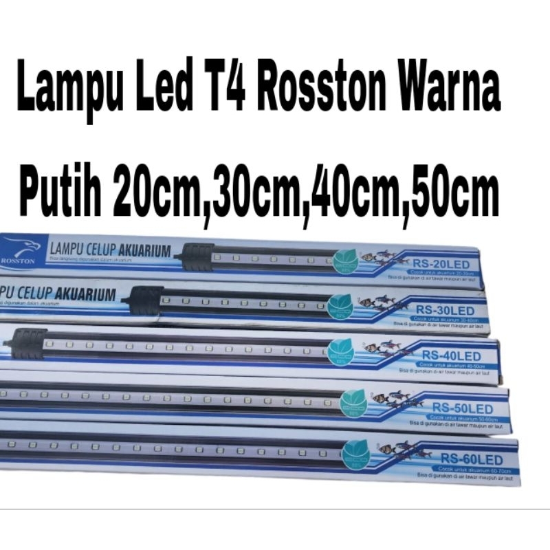 Jual Lampu Led T4 Rosston Warna Putih 20cm,30cm,40cm,50cm | Shopee ...