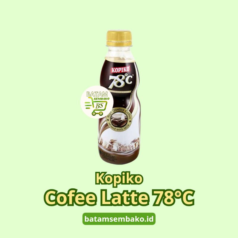 Jual Kopiko Coffee Latte 78°C 240 mL | Shopee Indonesia