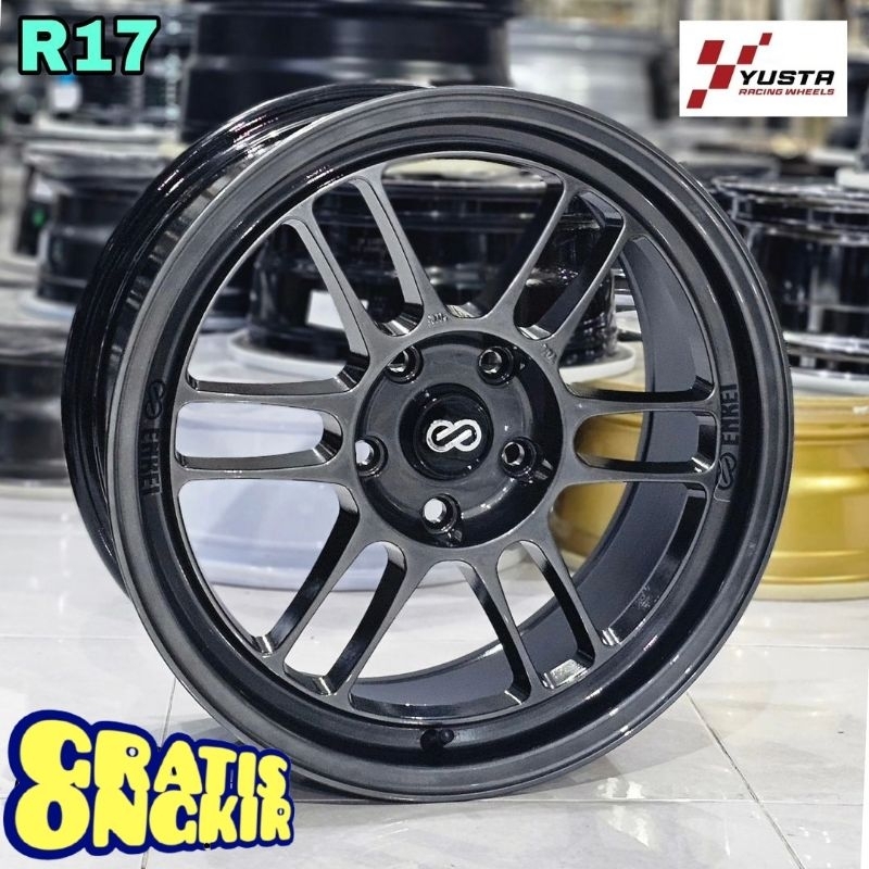 Jual velg mobil racing R17 ENKEI RPF1 LEBAR 8 ET 40 velg mobil ring 17 velg racing mobil import ...
