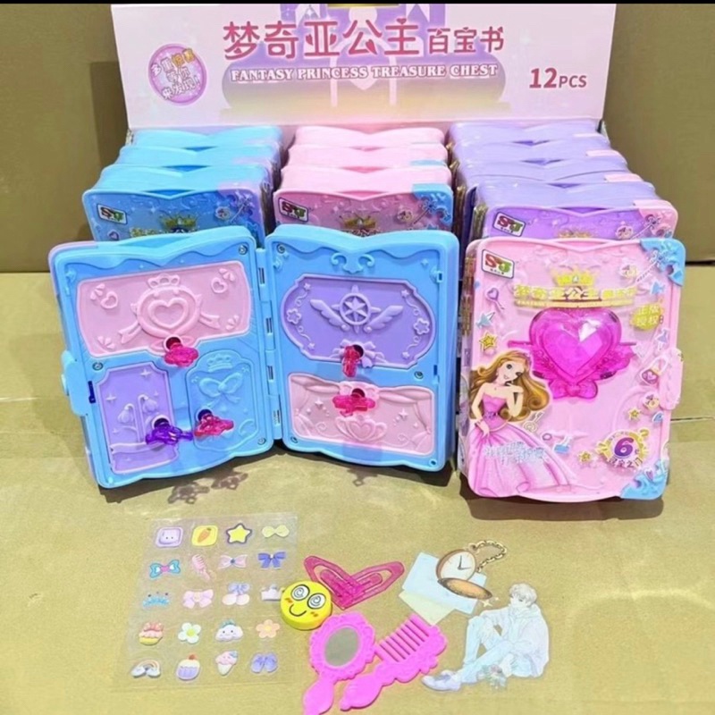 Jual Promo Hot MINI4 Mainan Mini Treasure Book Surprise Box Kado Anak ...