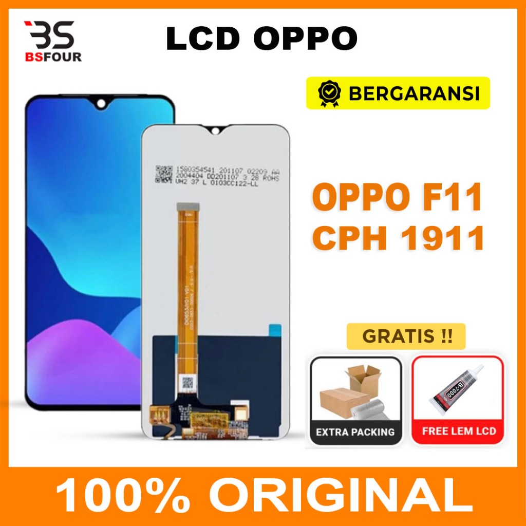 Jual LCD OPPO F11 / CPH 1911 FULLSET TOUCHSCREEN ORIGINAL | Shopee ...