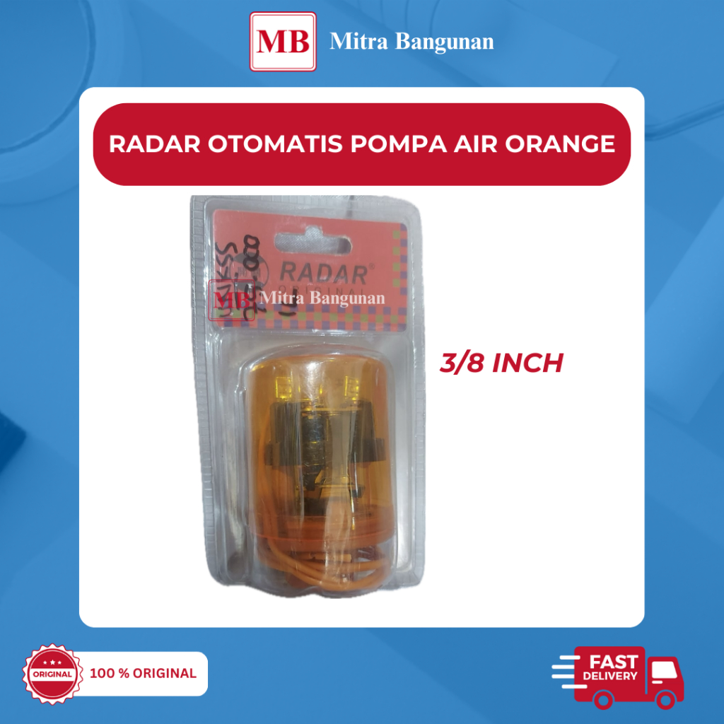 Jual RADAR OTOMATIS POMPA AIR ORANGE 3/8" | Shopee Indonesia
