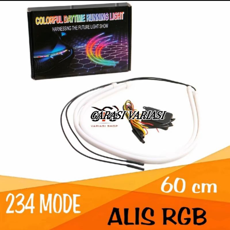 Jual ORIGINAL DRL RGB MATRIX 234 MODE 30CM 60CM UNIVERSAL ALIS 30 CM ...