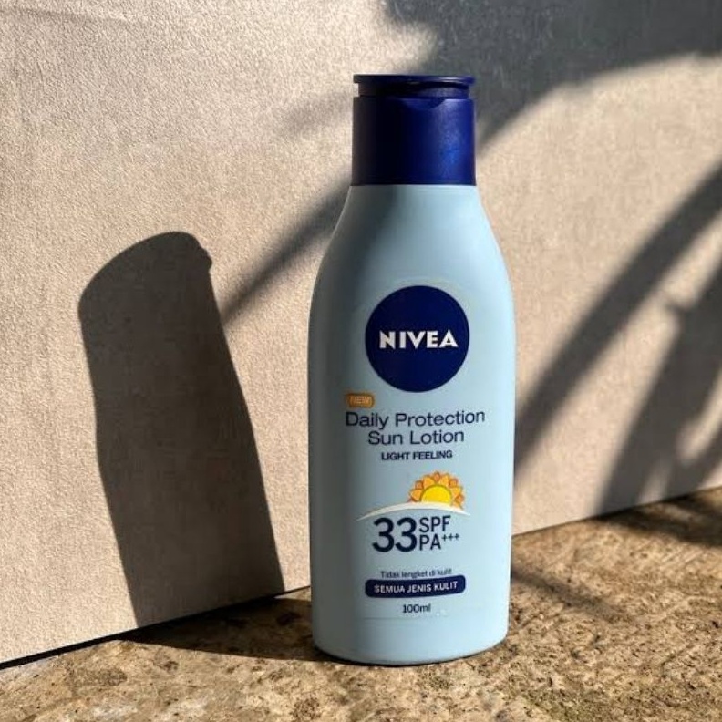 Jual NIVEA Daily Protection Sun Lotion SPF 33 PA1ml | Shopee Indonesia
