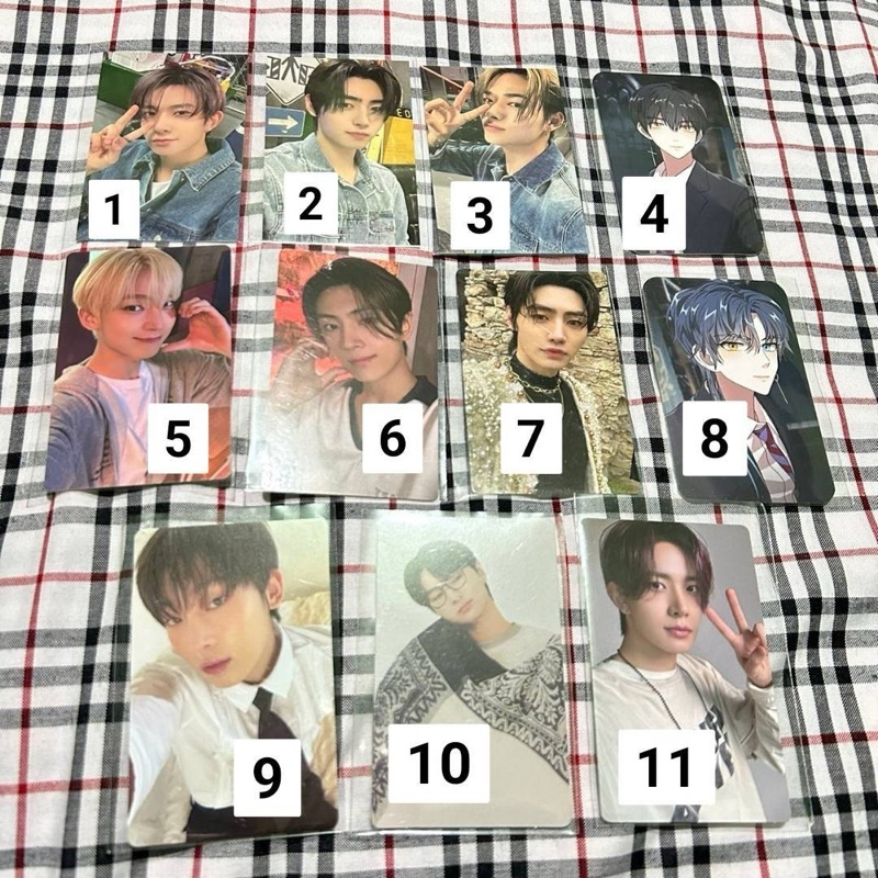 Jual Photocard Official PC Enhypen Romance Untold R:U Dark Blood Bite Me XO POB SG24 Season’s ...