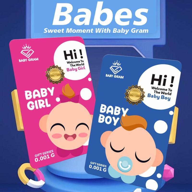Jual Baby Gram Baby Born Emas Mini Gold Logam Mulia 24 Karat | Shopee ...