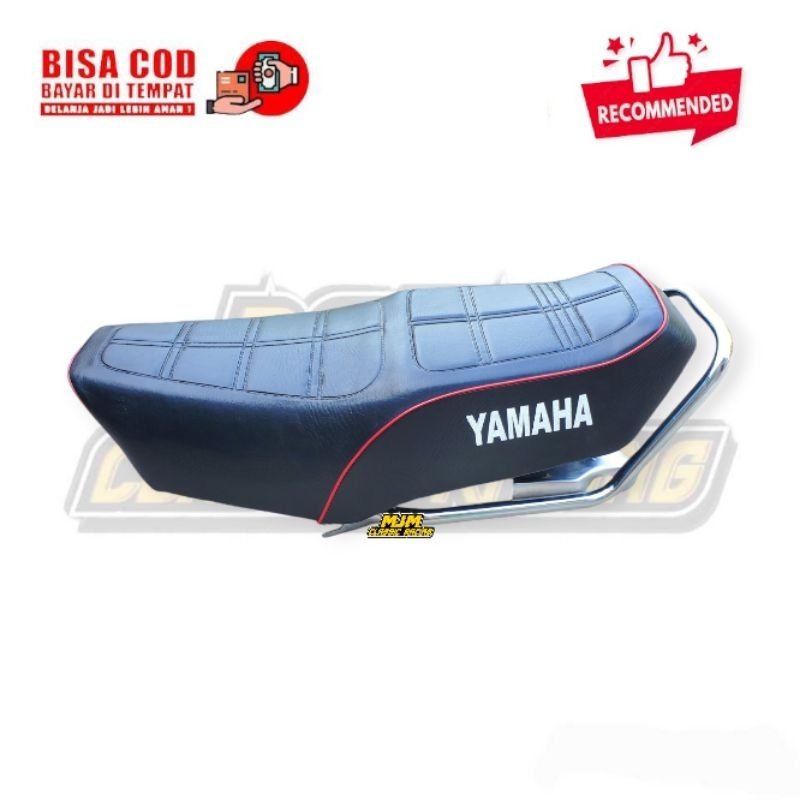 Jual Jok Yamaha Rx King Model Tahu + Behel Belakang Krom Tebal | Shopee ...
