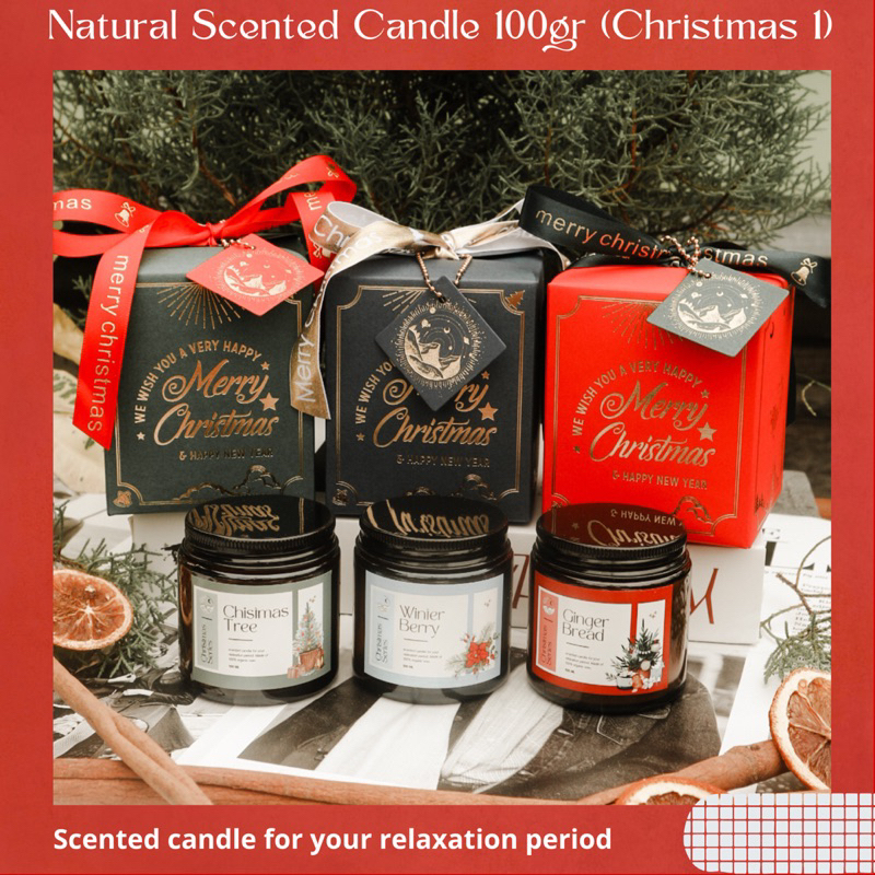 Jual NATURAL SCENTED CANDLE IMLEK CNY CHRISTMAS EDITION | LILIN ...