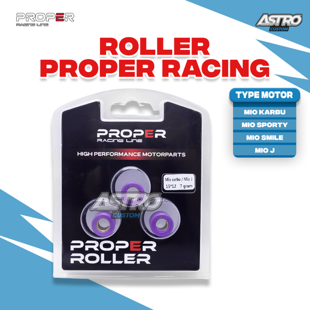 Jual Roller Proper Line Mio Karbu Mio Sporty Mio Smile Soul Fino Karbu Mio J Xride Fino Mio GT ...