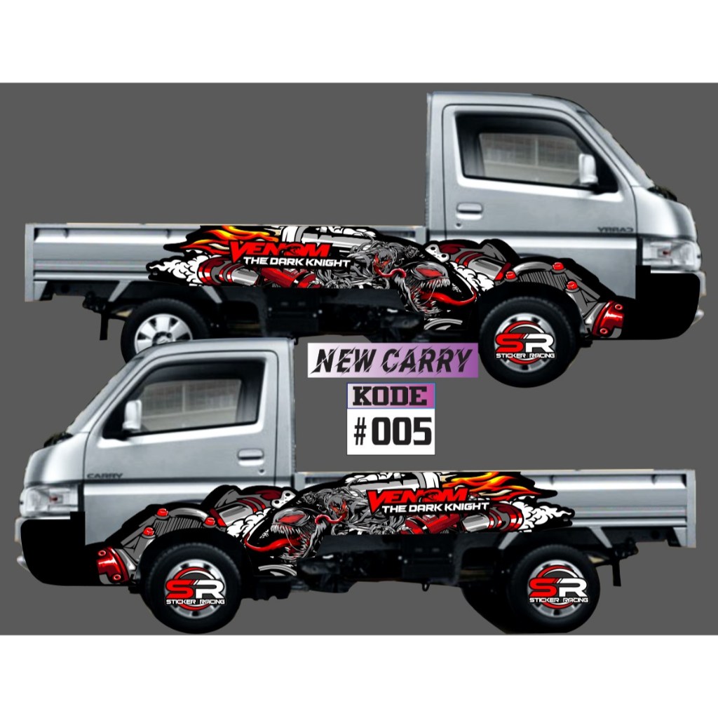Jual STIKER DECALL DESIGN THAILOOK SEMUA MOBIL PICK UP NEW CARRY ...