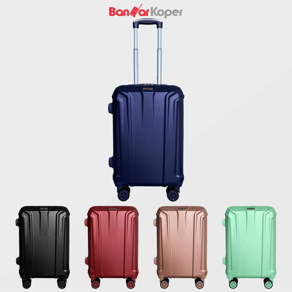 Jual Tas Koper Goflex ZL18B Koper Kabin 20 Inch Ringan Hardcase Fiber ...