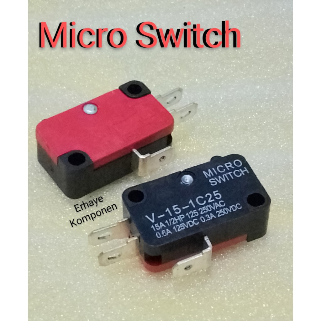 Jual Micro Switch 3 pin Rice Cooker / Micro Switch Magic Jar/ Micro ...