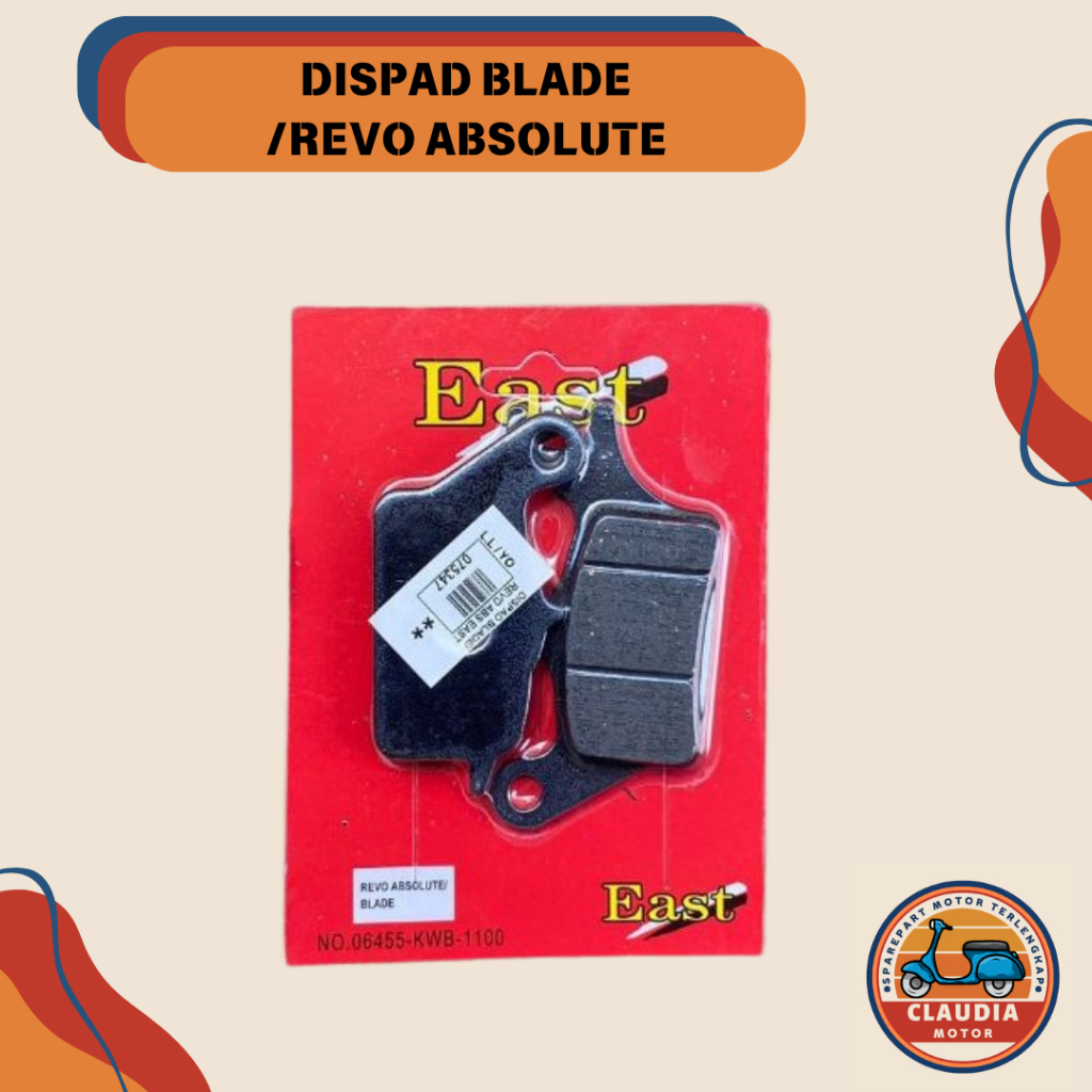 Jual DISPAD BLADE EAST KAMPAS REM CAKRAM DEPAN BLADE REVO ABSOLUTE ...