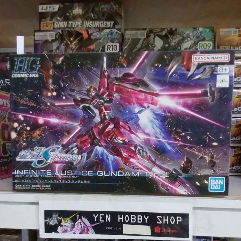 Jual GUNDAM HG INFINITE JUSTICE TYPE II - 66692 [ORIGINAL BANDAI ...