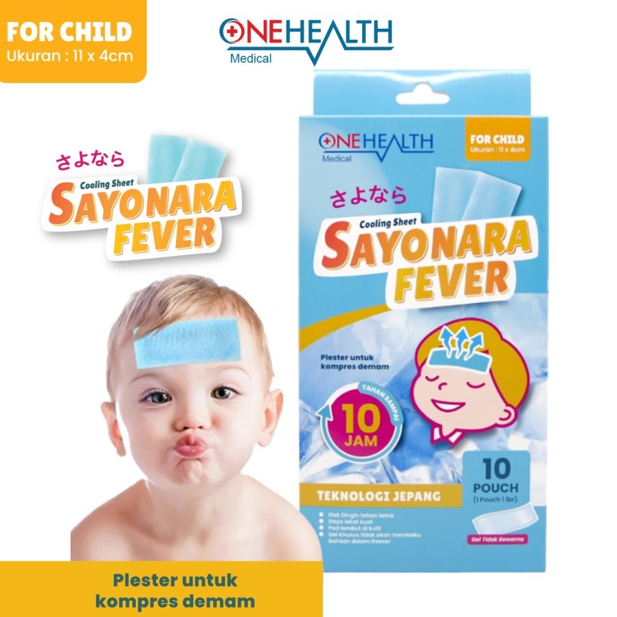 Jual Onehealth Plester Demam / Plester Kompres Demam / Kompres Penurun ...