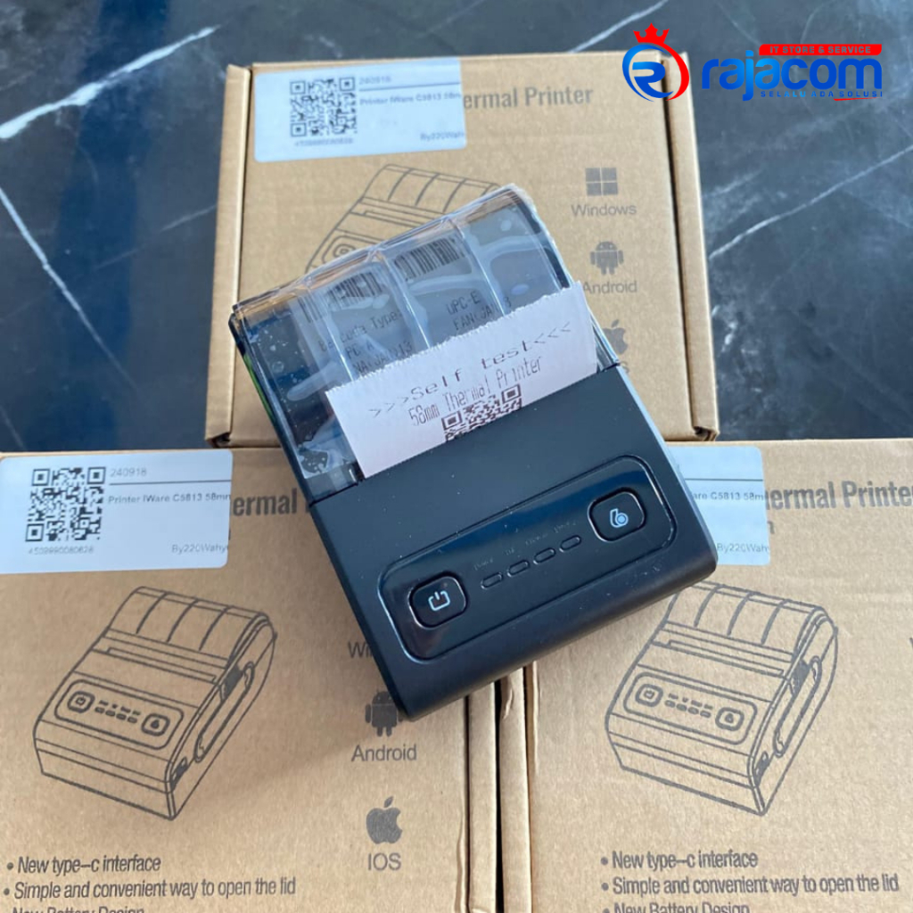 Jual Printer Nota Kasir Printer Mini Thermal Bluetooth | Shopee Indonesia