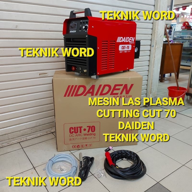 Jual MESIN LAS PLASMA CUTTING DAIDEN CUT 70 BUILT IN KOMPRESOR / MESIN ...