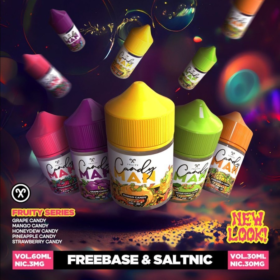 Jual CANDYMAN 60ML 3MG BY FVS X TNT BREW PREMIUM E-LIQUID VAPORIZER ...