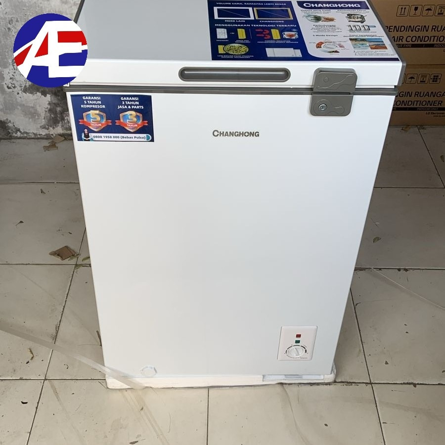 Jual Chest Freezer Changhong 136DW/Box Freezer Changhong 136DW/Box ...