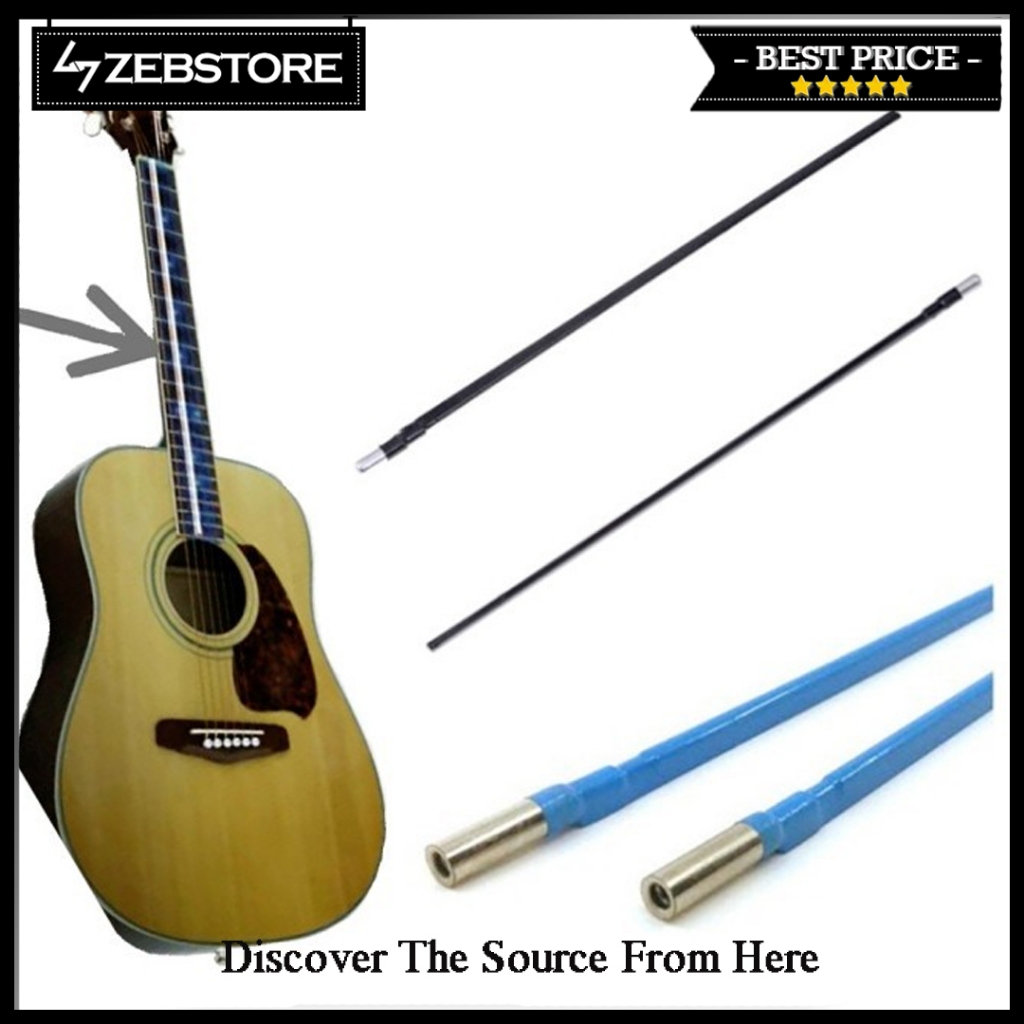 Jual Besi Trussrod Truss Rod Penguat Neck Gitar Double Action 42,5 cm ...