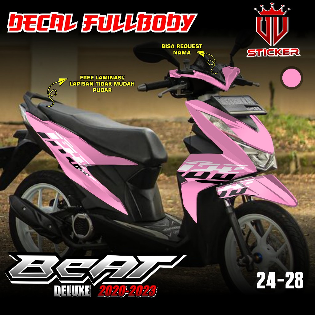 Jual Decal Sticker Full Body Honda Beat Deluxe Street 2020 2021 2022 ...