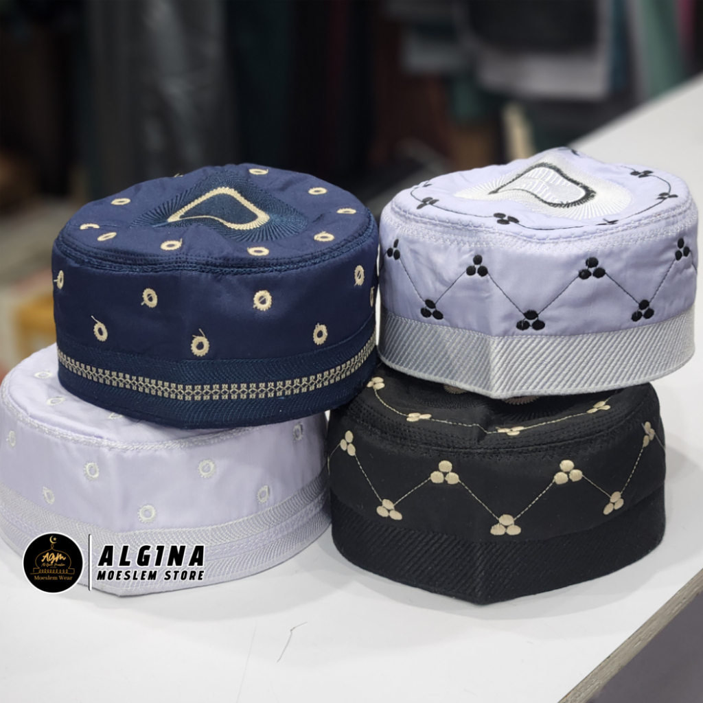 Jual Peci Madinah Bugis Super Warna & Putih | Peci Bugis madinah ...