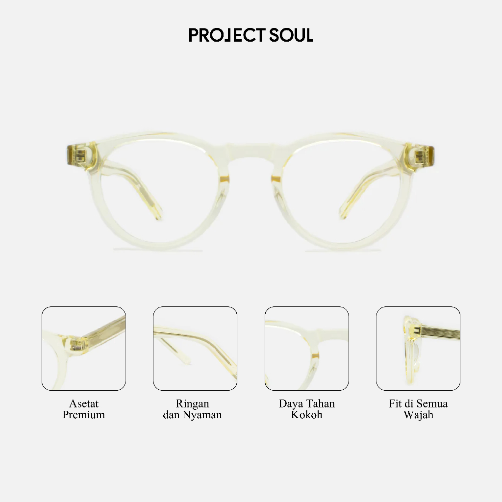Jual Project Soul - Oslo Eyewear Frame | Kacamata Baca Wanita / pria ...