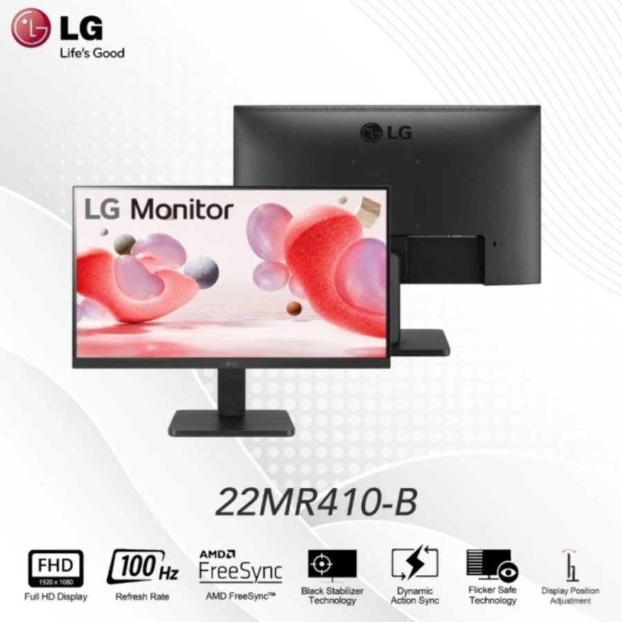 Jual LG 22MR410 22' Inch Full HD Monitor with AMD FreeSync | Shopee ...
