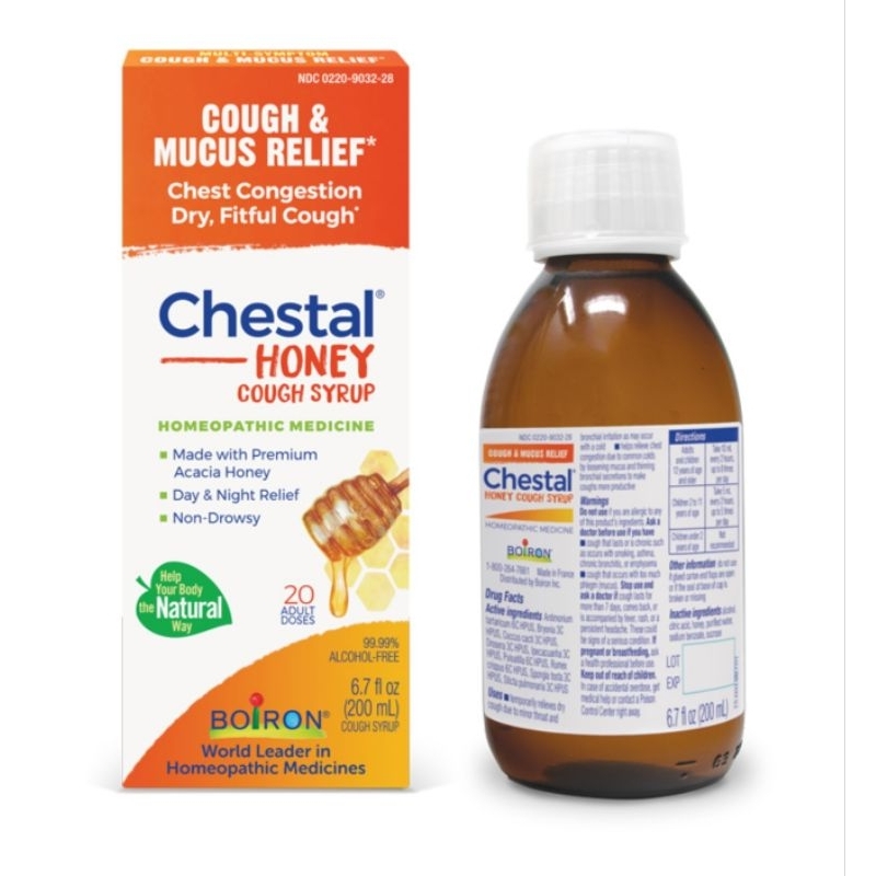 Jual Boiron Chestal Honey Cough Syrup (200ml) | Shopee Indonesia