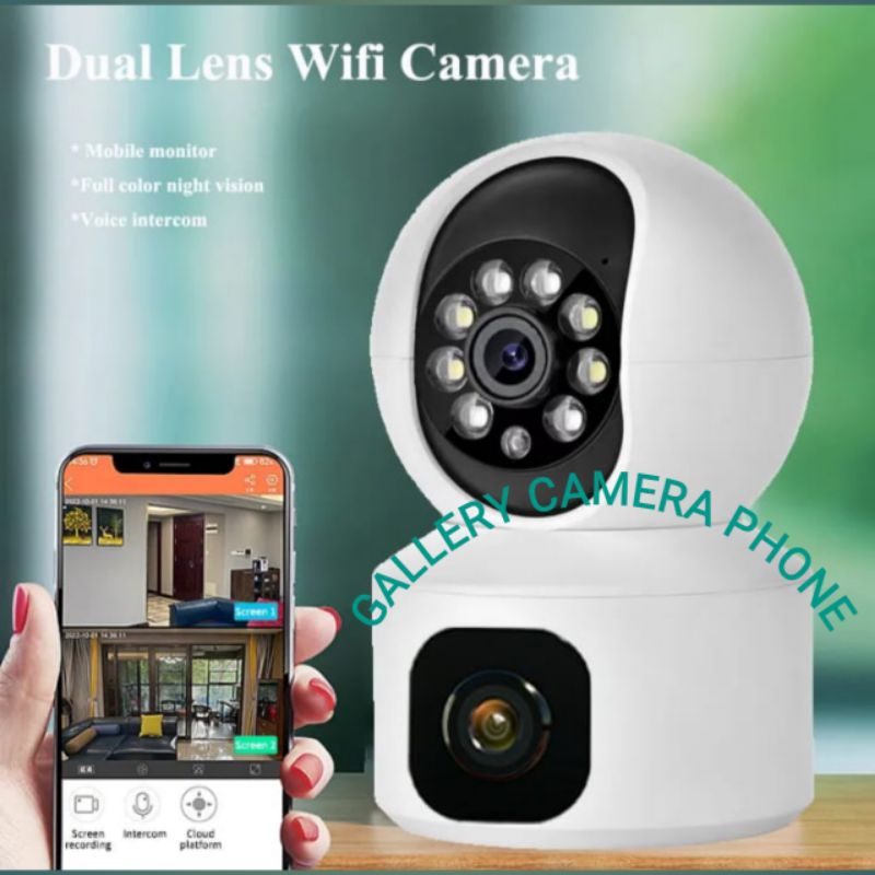 Jual IP CAMERA CCTV v380 Double lensa V380/V380 PRO 1080P | Shopee ...