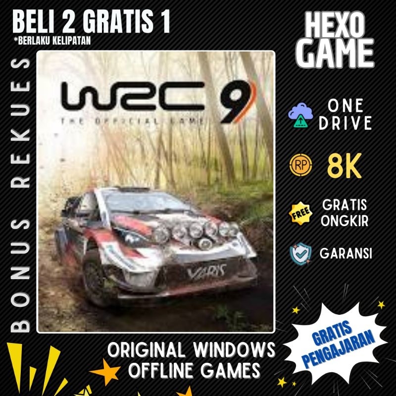 Jual WRC 9 - PC Game Race - LINK DOWNLOAD - GAME LAPTOP - GAME KOMPUTER | Shopee Indonesia