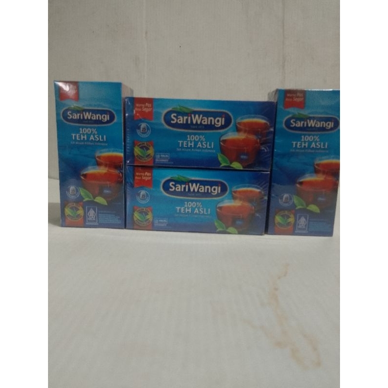 Jual Sari wangi 100% Teh asli isi 25pcs | Shopee Indonesia