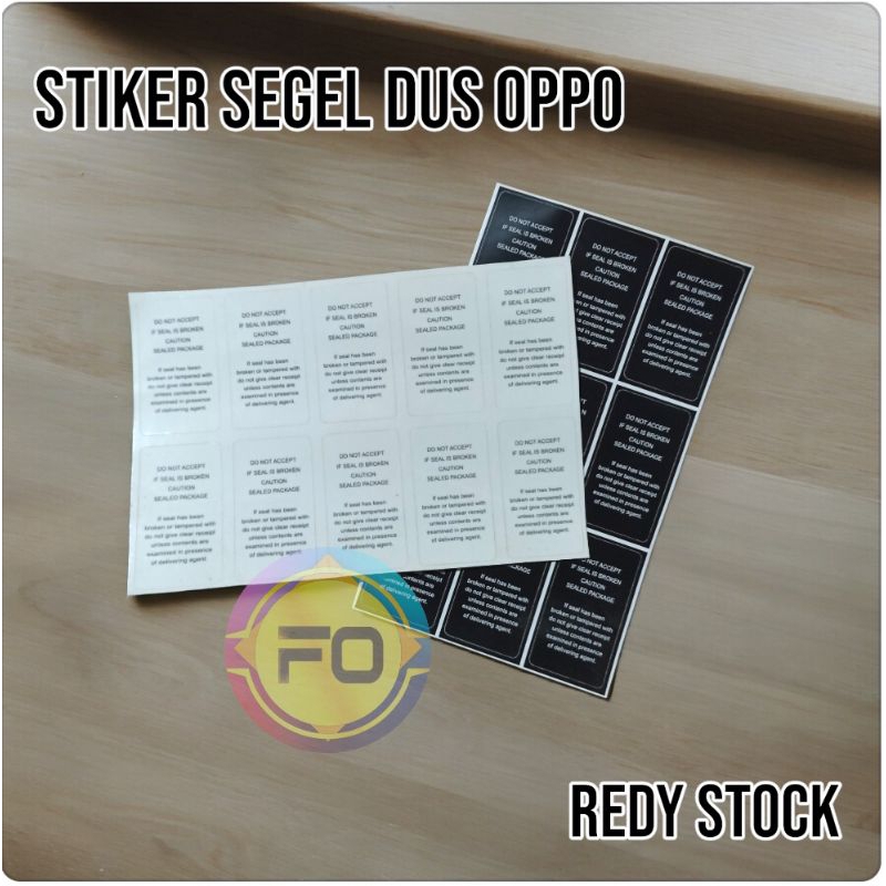 Jual STIKER SEGEL OPPO - SIAP KIRIM | Shopee Indonesia