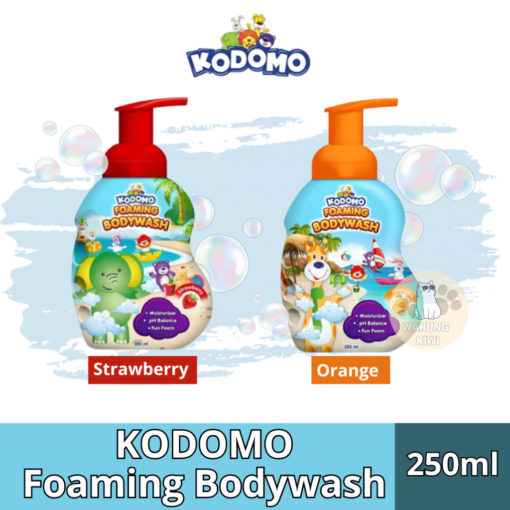 Jual KODOMO Foaming Body Wash 250mL | Shopee Indonesia