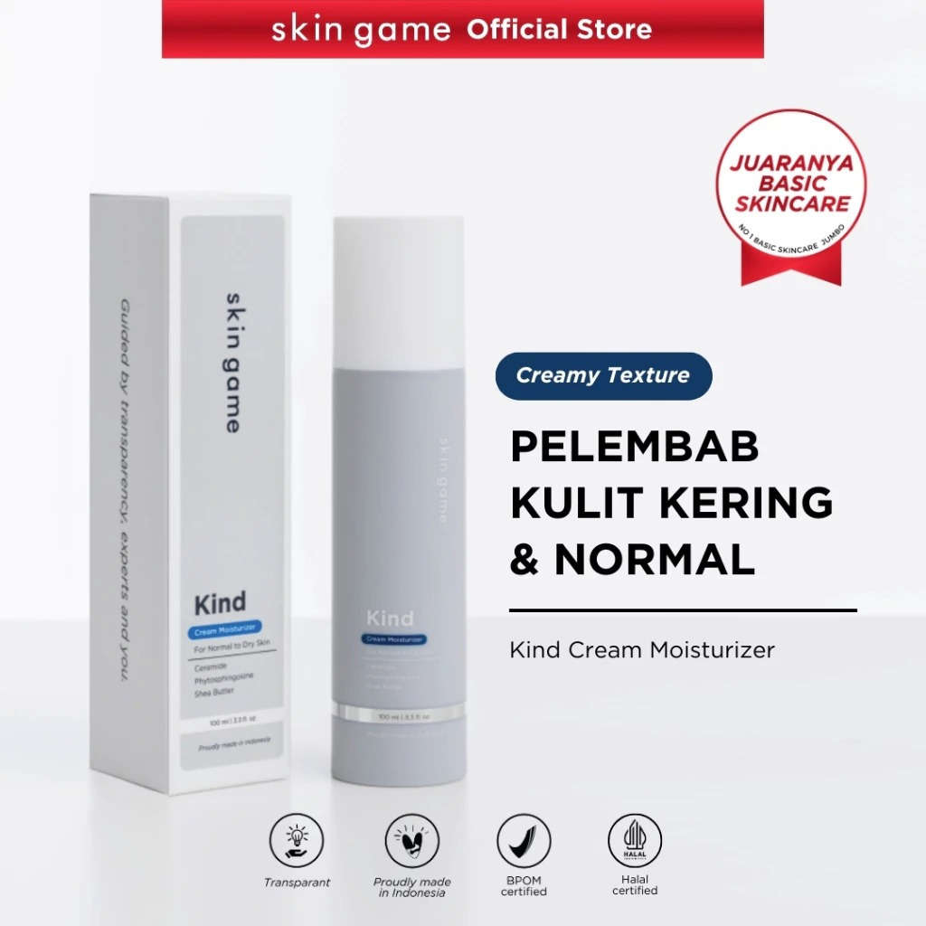 Jual Skin Game Kind Cream Moisturizer - Pelembab Wajah (Skin Barrier ...