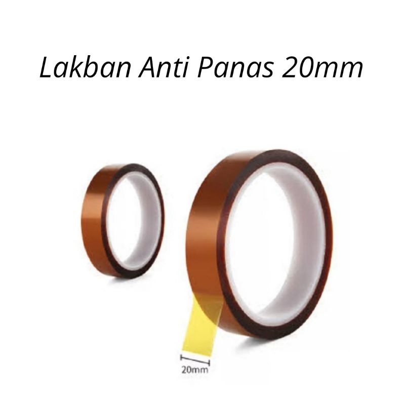 Jual Lakban Anti Panas 20mm | Shopee Indonesia