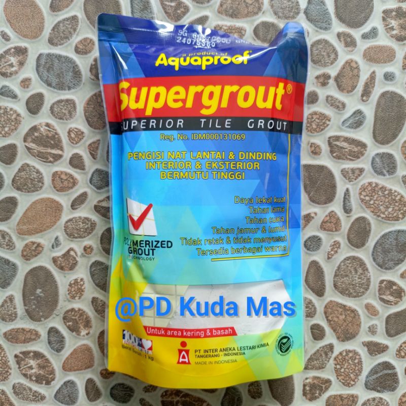 Jual Semen Warna Nat Keramik / Grout SUPERGROUT 1 kg | Shopee Indonesia